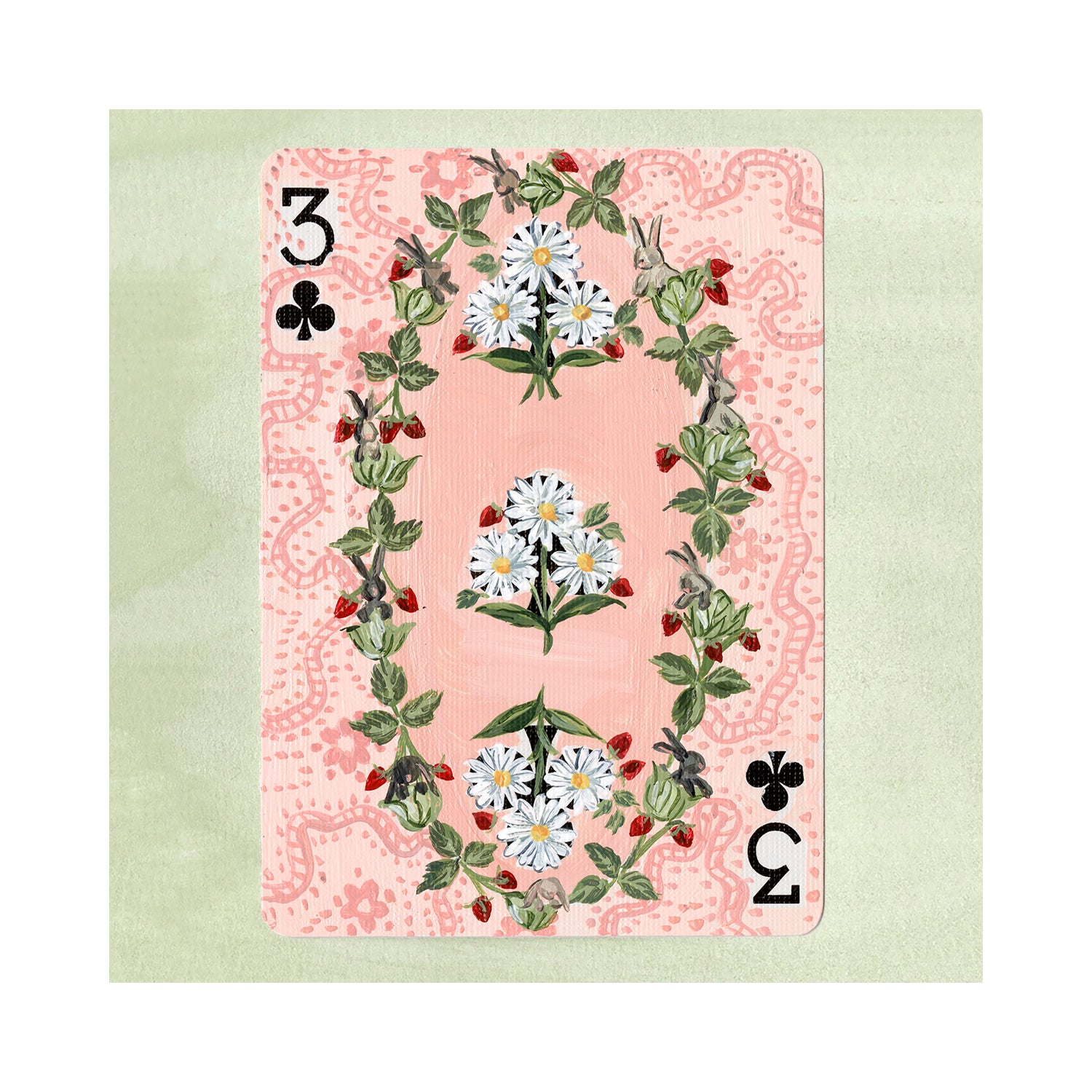 Playing Card Series: Three of Clubs – Riley Sheehey