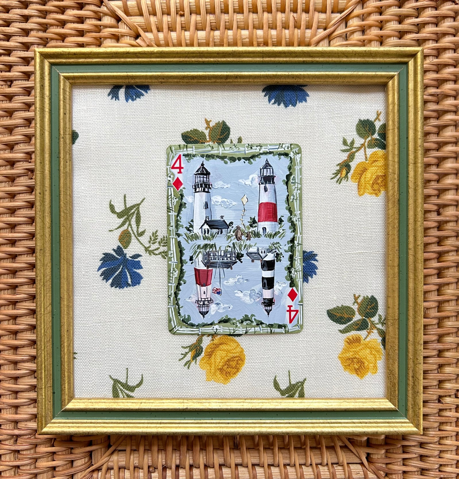 Four of Diamonds- Playing Card Series – Riley Sheehey
