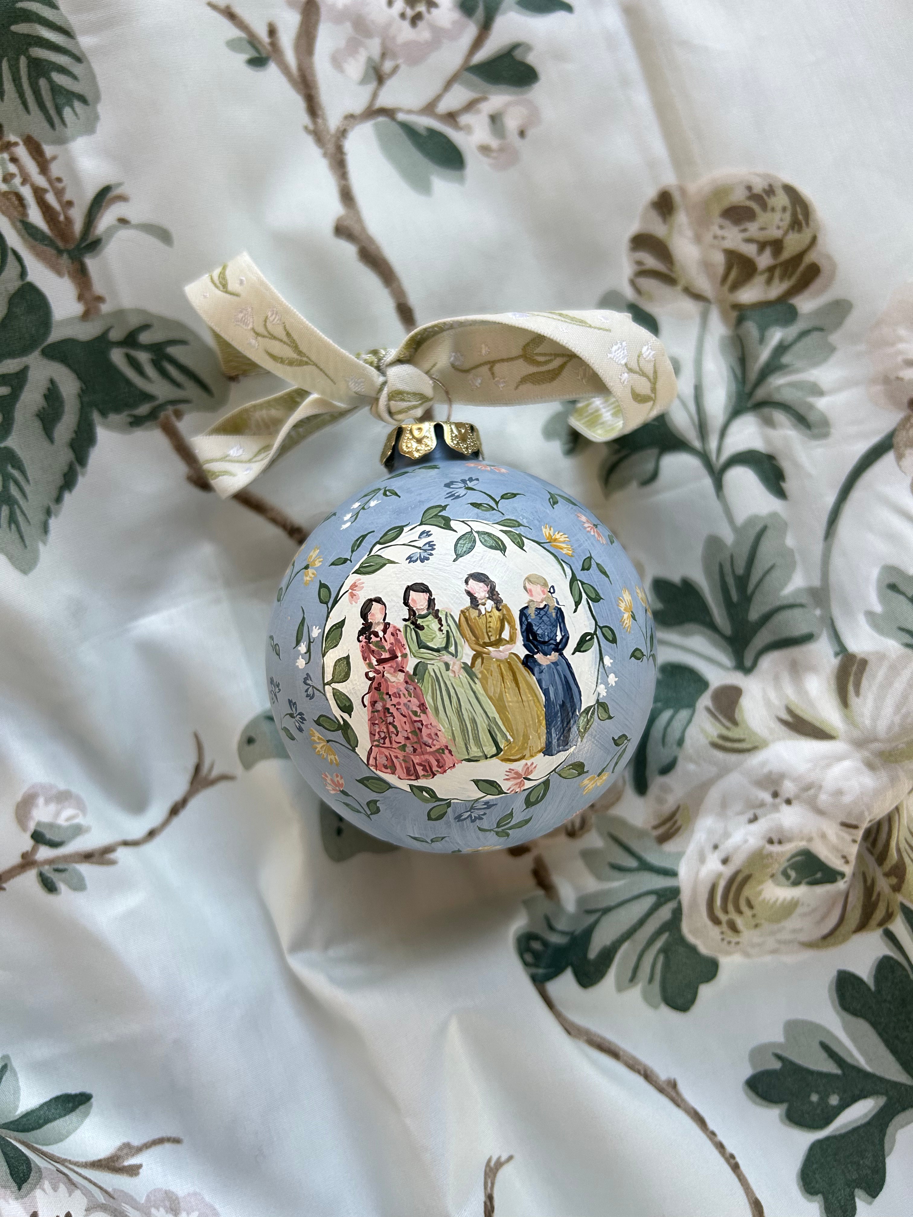 Meg, Jo, Beth, and Amy Ornament – Riley Sheehey