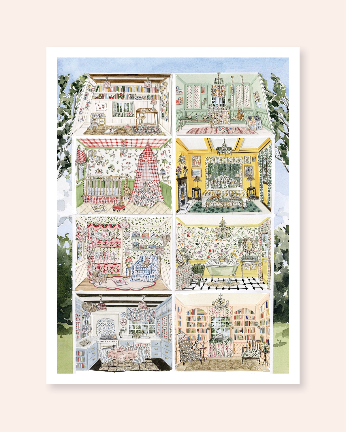 Dollhouse Print – Riley Sheehey