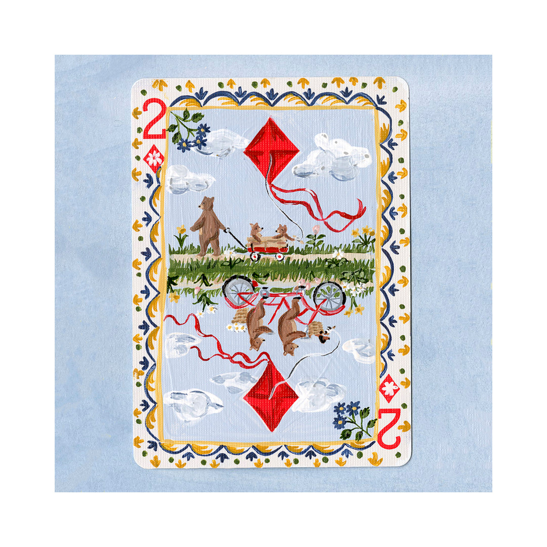 Playing Card Series: Two of Diamonds – Riley Sheehey