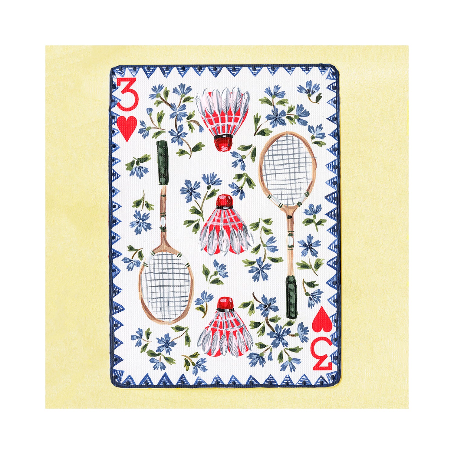 Playing Card Series: Three of Hearts – Riley Sheehey