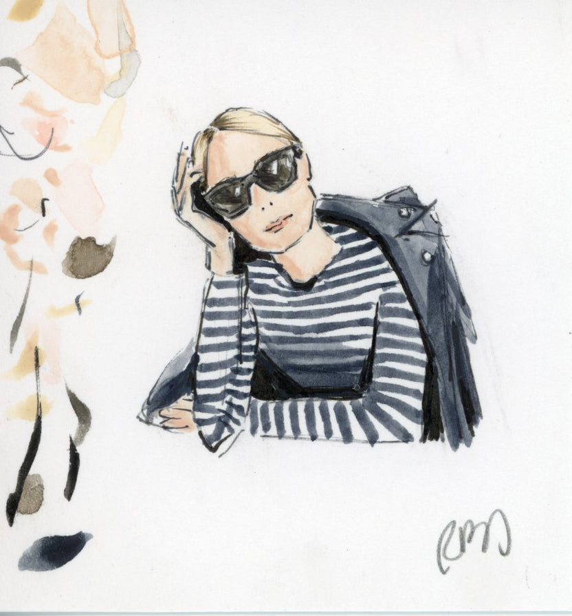 Black and White Stripes – Riley Sheehey