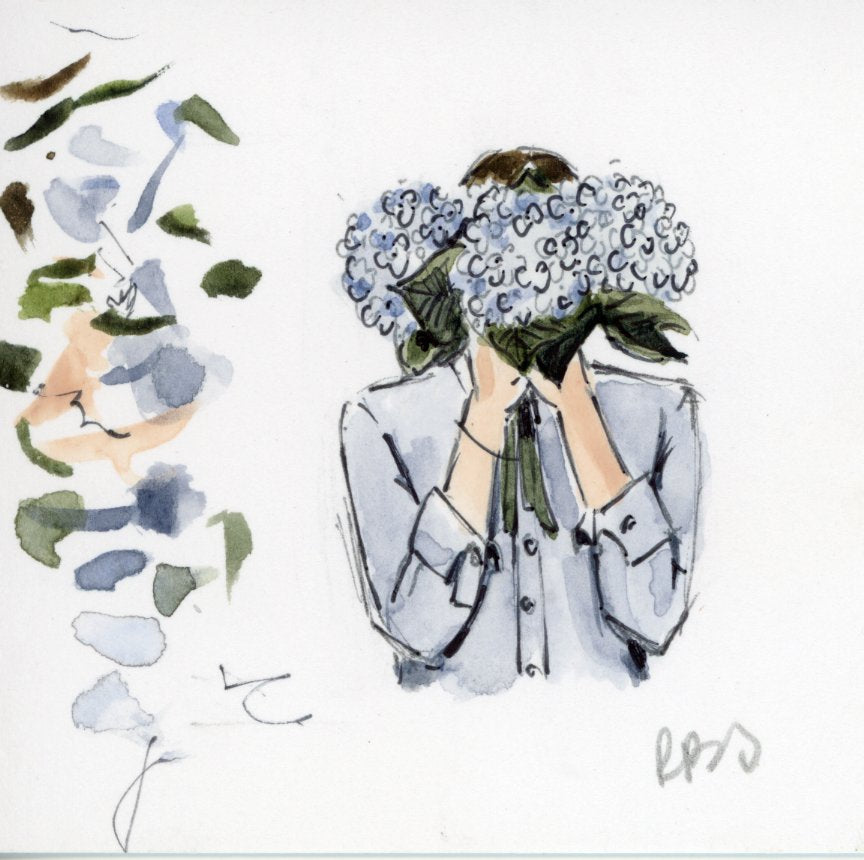 Blue Hydrangea – Riley Sheehey