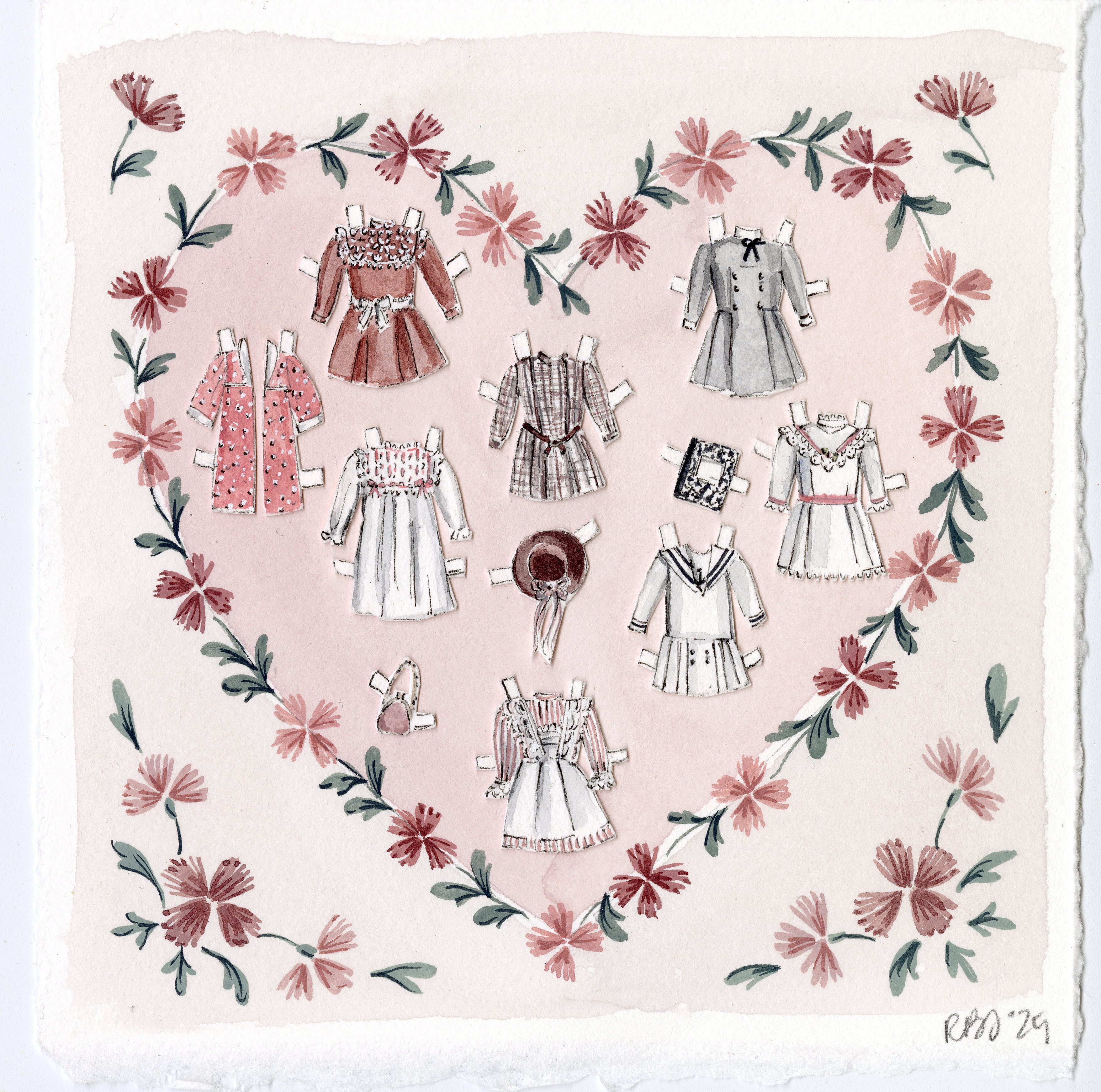 Original Thrift Store Paper Dolls – Riley Sheehey