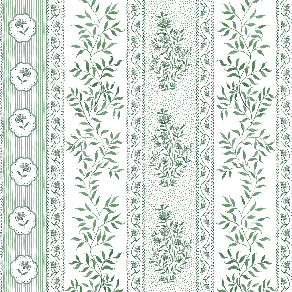 Larkspur Green Fabric – Riley Sheehey