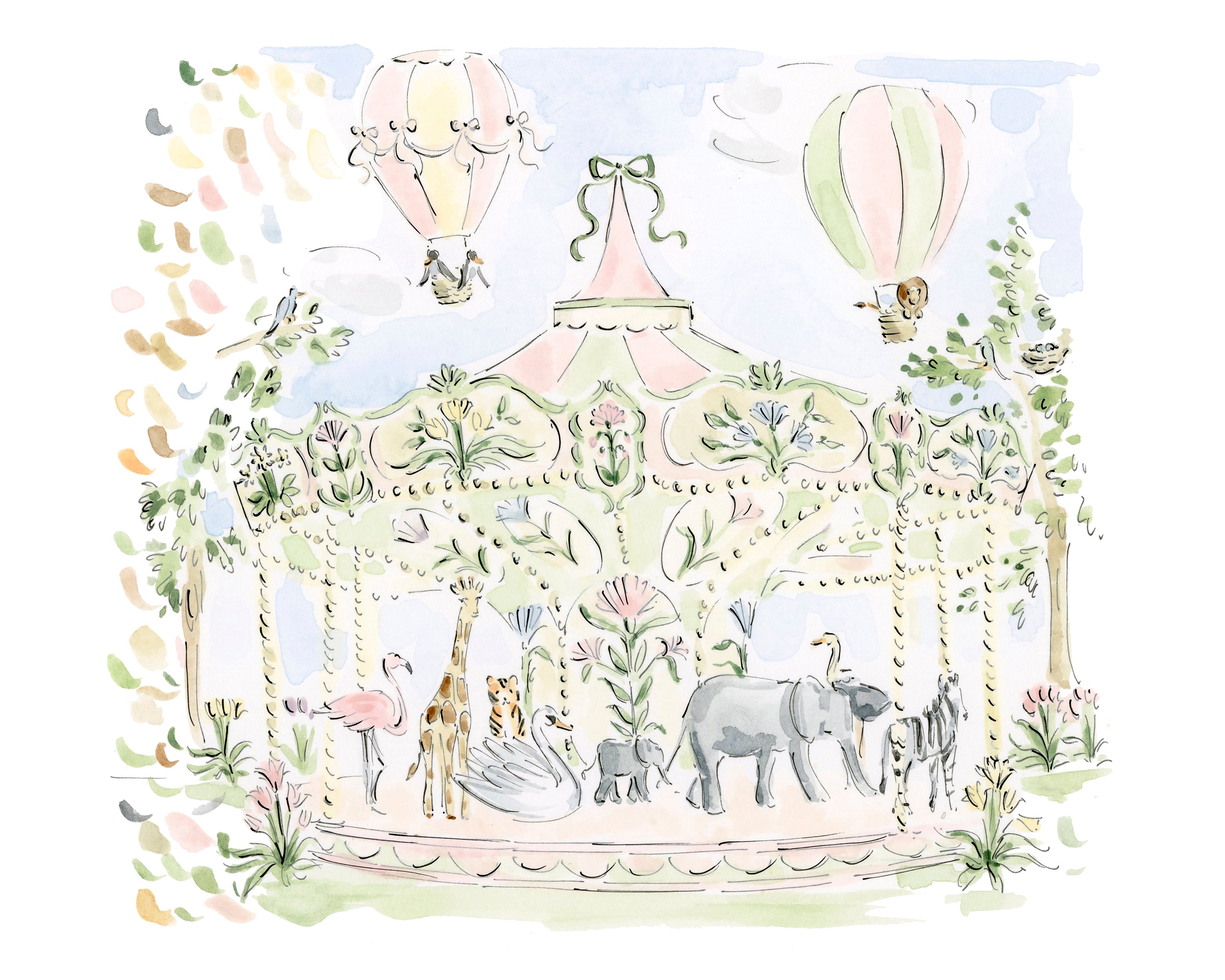 Merry Go Round Print – Riley Sheehey